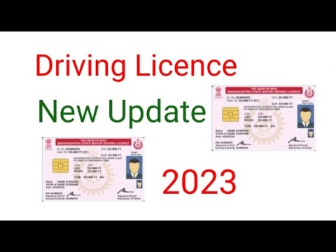 Driving Licence New Update 2023 - YouTube