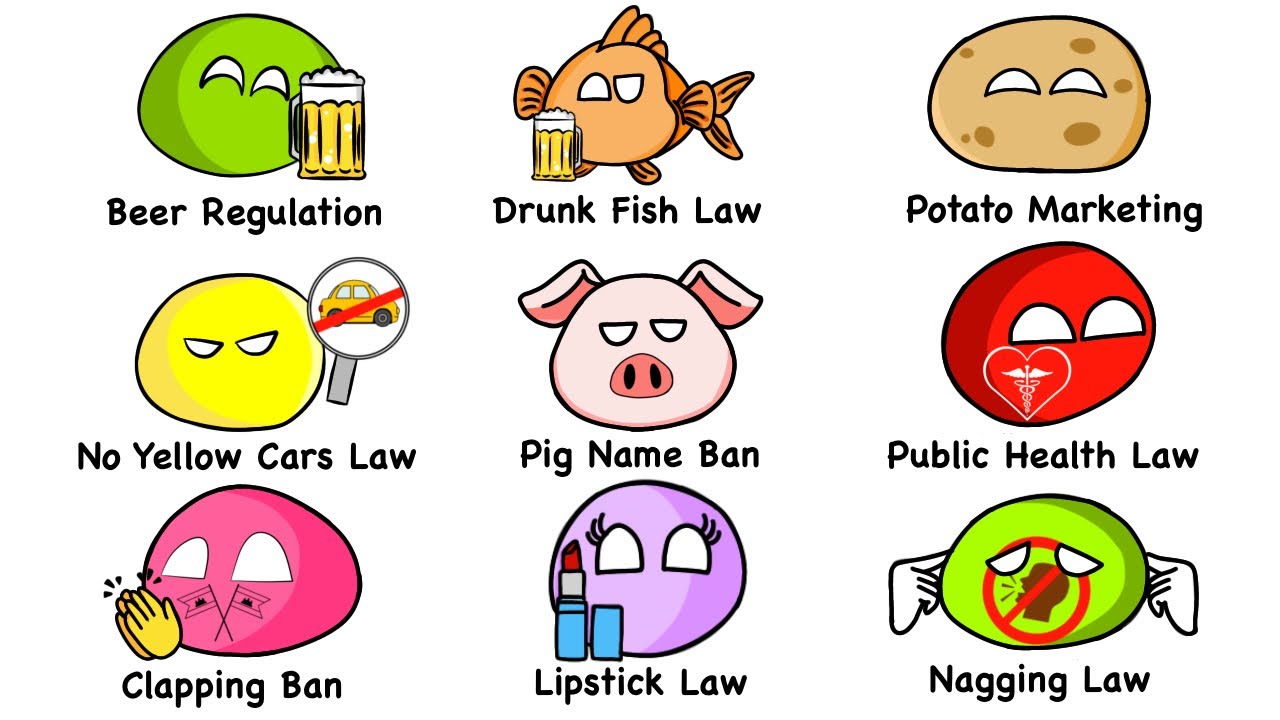 Every Weird LAW Explained in 12 Minutes - YouTube