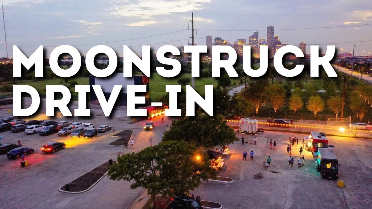 Houston Drive in Movie Theater - East River Houston, # ...