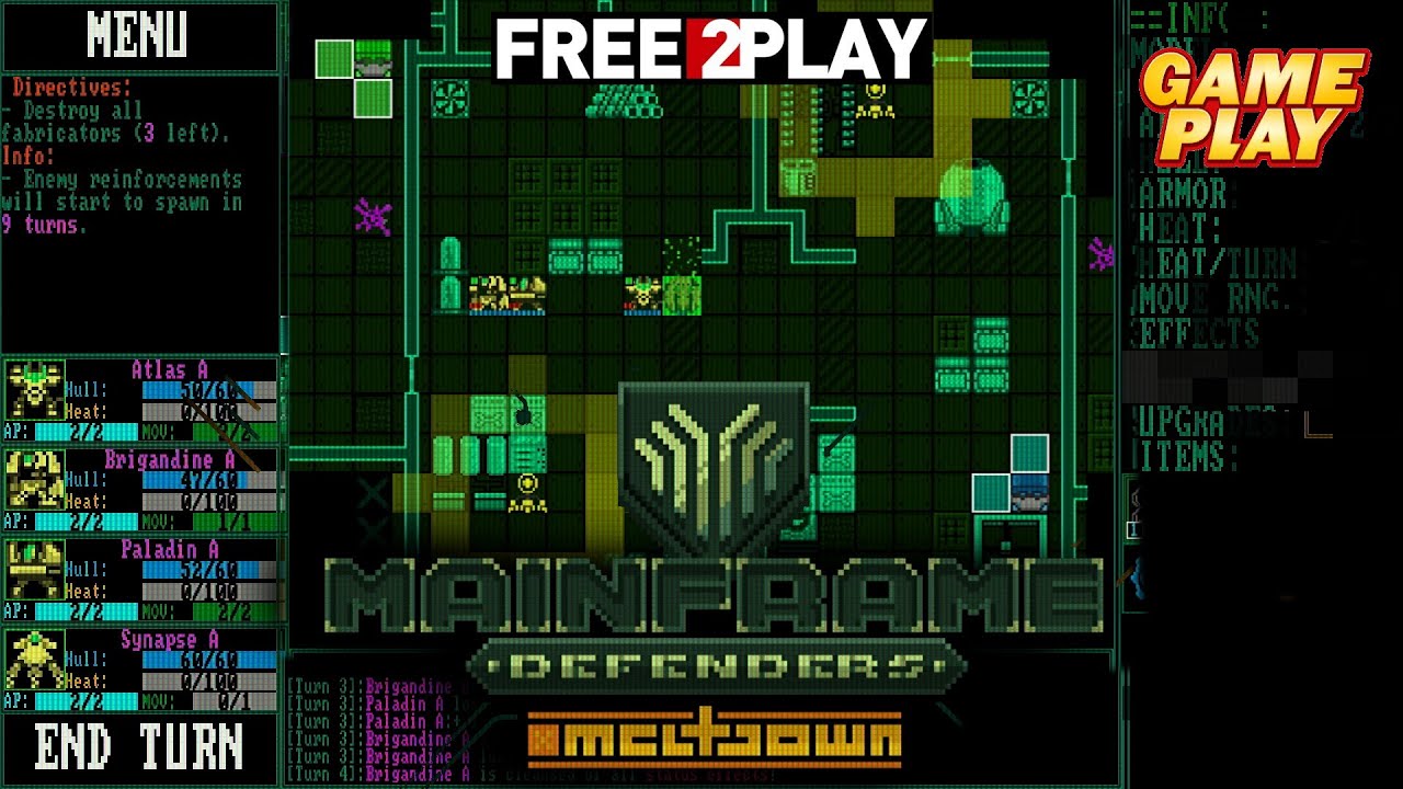 Mainframe Defenders: Meltdown - Prologue ★ Gameplay ★ PC Steam [ Free ...