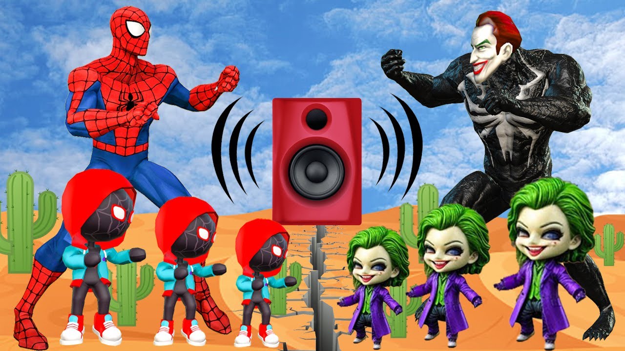 Team Venom Family VS SPIDERMAN Family Epic: Who Is The King Of Super ...