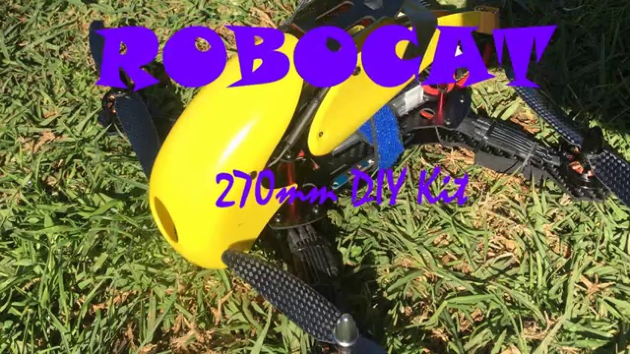 ROBOCAT 270mm DIY Kit (unboxing) Courtesy Gearbest.com - YouTube