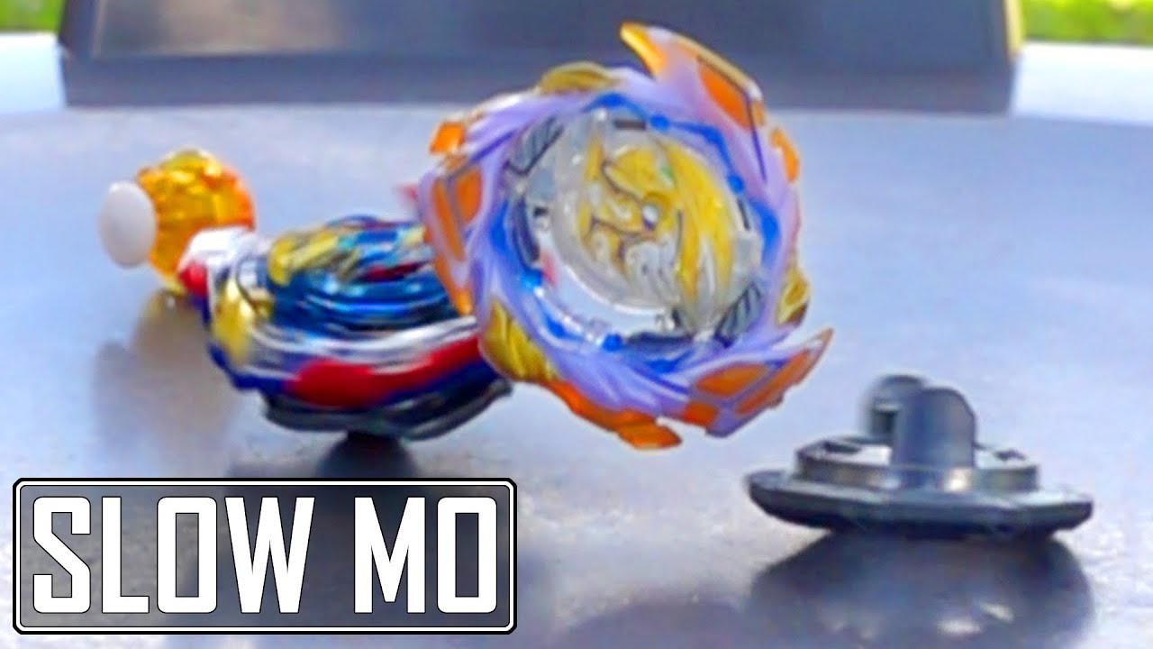 ULTIMATE VALKYRIE BURSTING SAVIOR PERSEUS IN SLOW MOTION! Beyblade ...