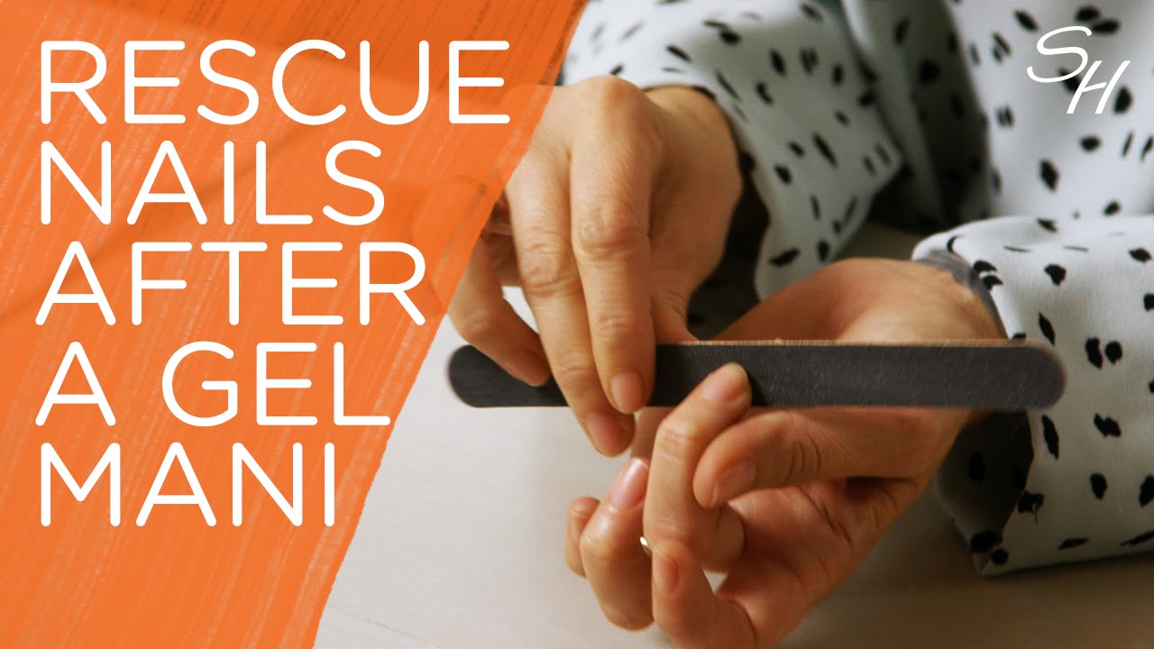 Ask Sally: How to rescue nails after a gel manicure - YouTube