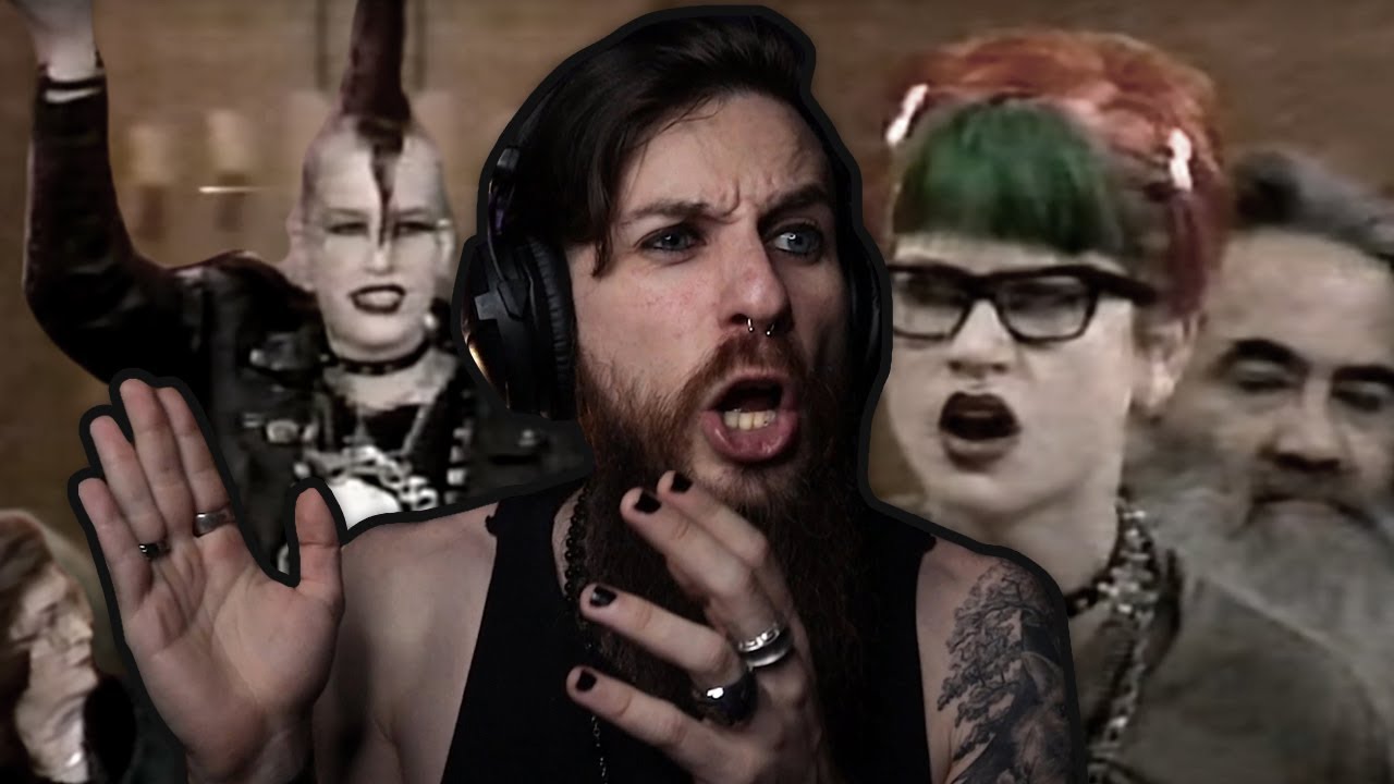 GOTH REACTS TO ALTERNATIVE PEOPLE IN 90S' TV SHOW - YouTube