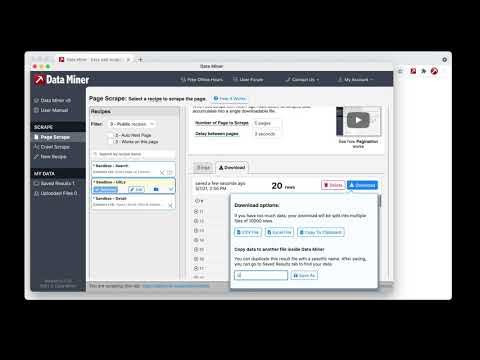 Crawl - Scrape Detailed Data - YouTube