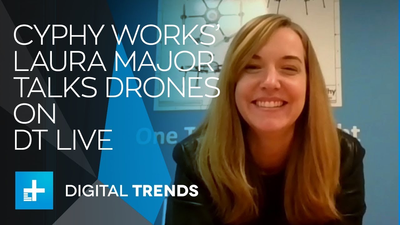 CTO of CyPhy Works, Laura Major talks Drones - YouTube