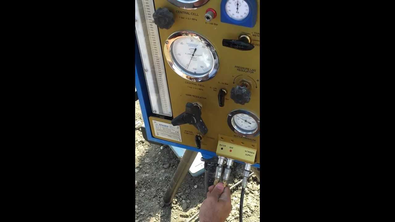 Presiyometre - Pressuremeter - YouTube