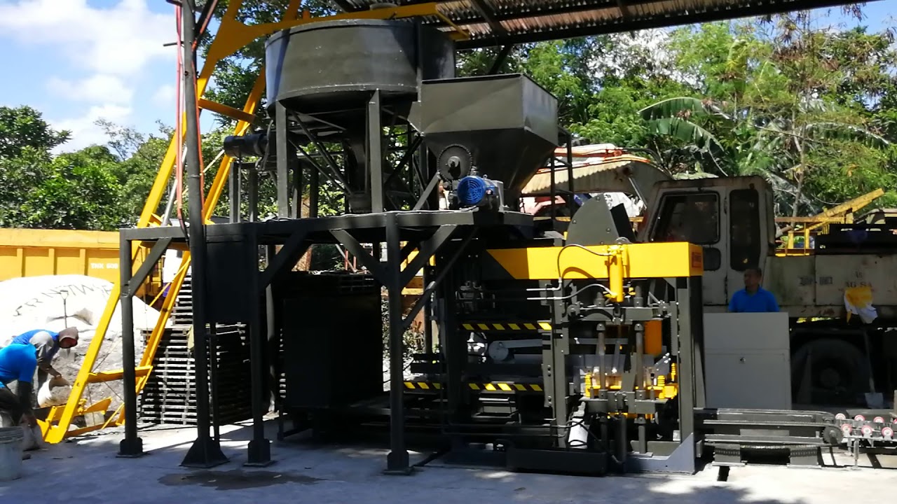 Negosyo Hollow Block Factory Bacolod City - YouTube