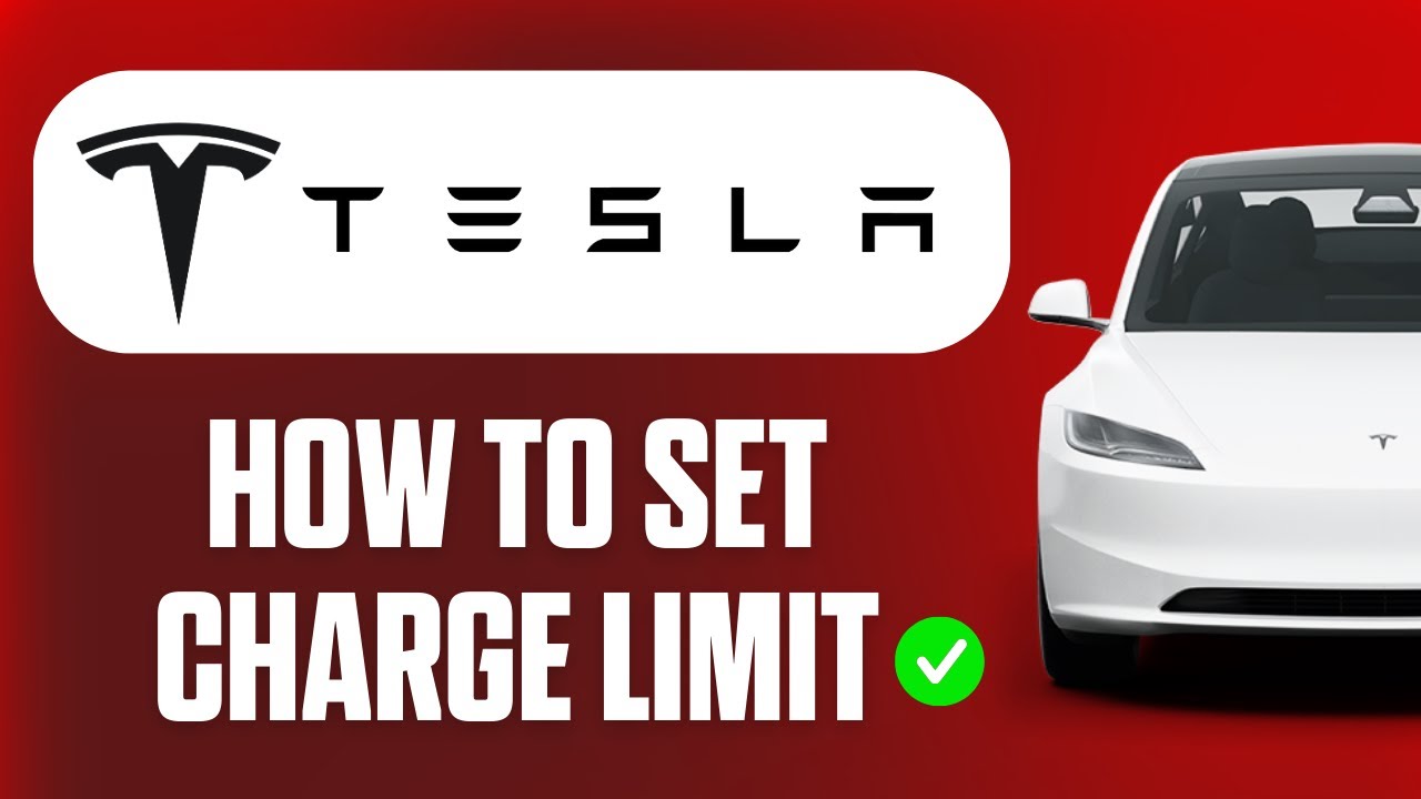 How to Set Charge Limit on Tesla - Full Guide 2025 - YouTube