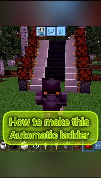 how to make ladder in Minecraft #shorts #minecraft - YouTube