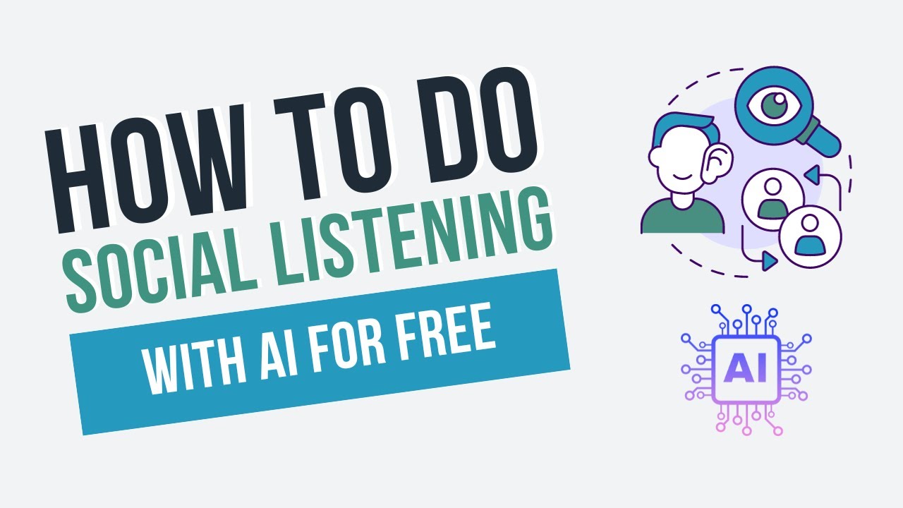 How To Do Social Listening For Free With AI - YouTube