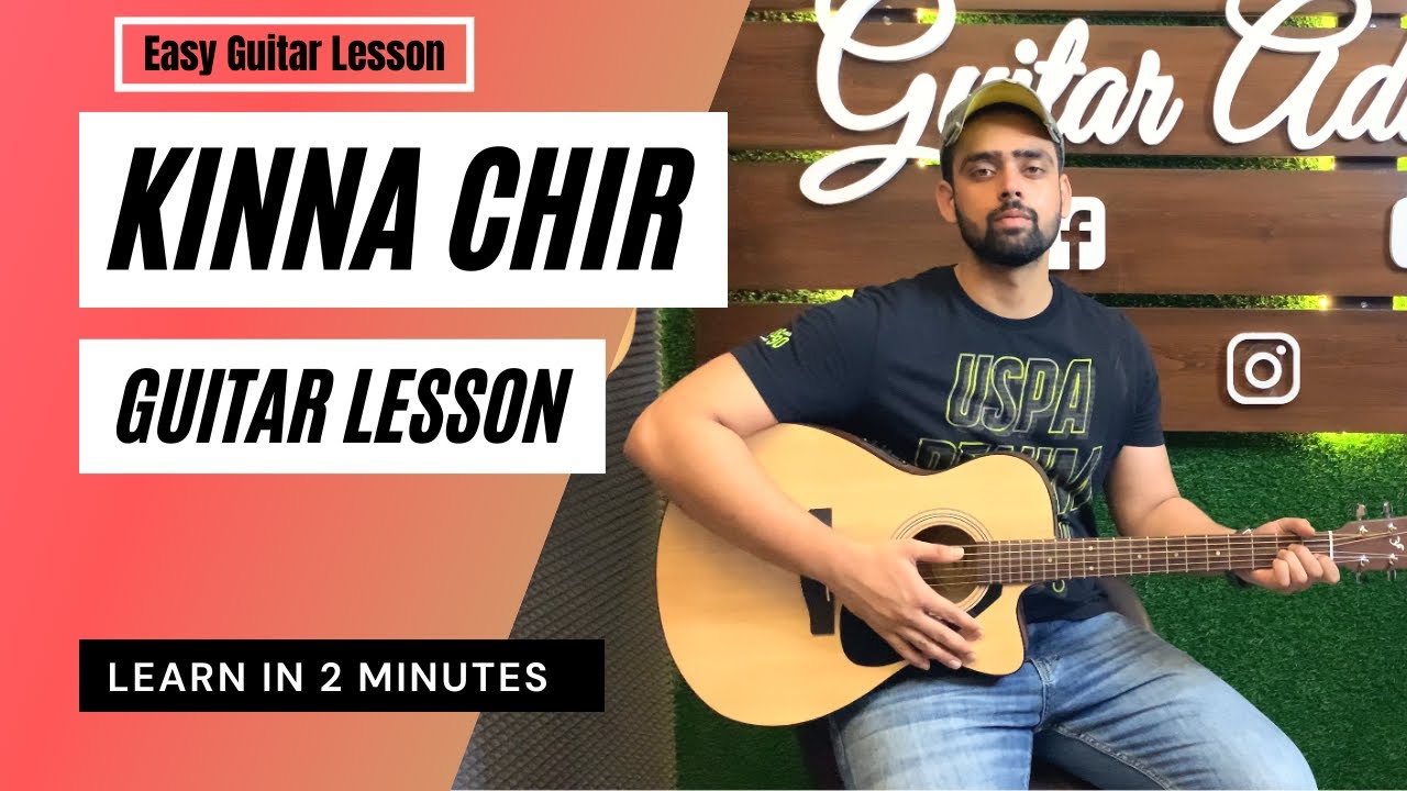 Kinna Chir | The PropheC | Best Guitar Lesson by Amit Thappa - YouTube