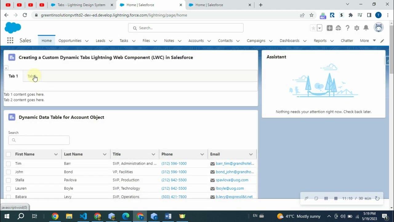 Creating a Custom Dynamic Tabs Lightning Web Component (LWC) in ...