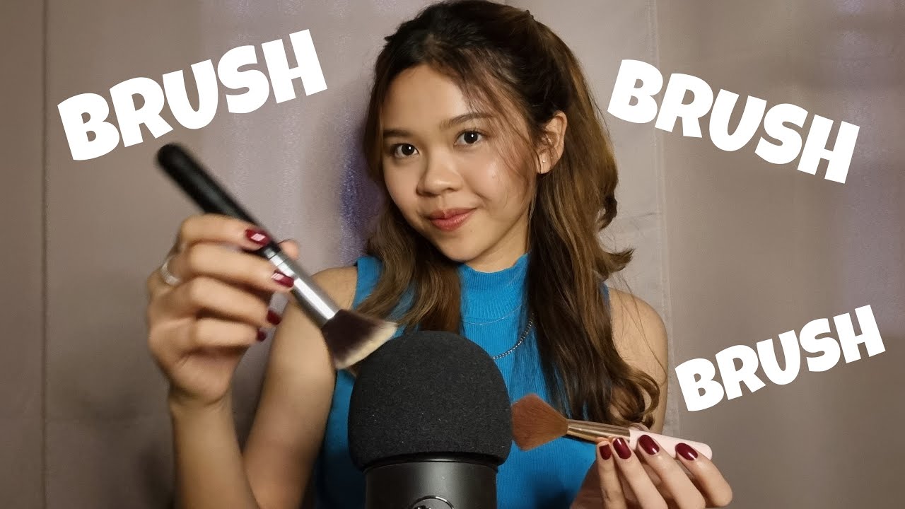 ASMR Brush, Brush & Brush 🖌️ Brushing, Mouth Sounds - YouTube