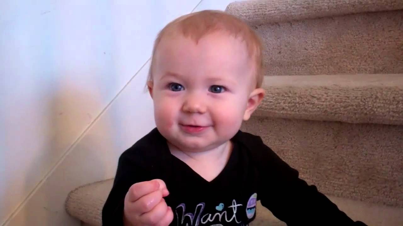 9 Month Old Doing Baby Sign Language For All Done And Saying It Too 9 Month Old Doing Baby Sign Language For All Done And Saying It Too