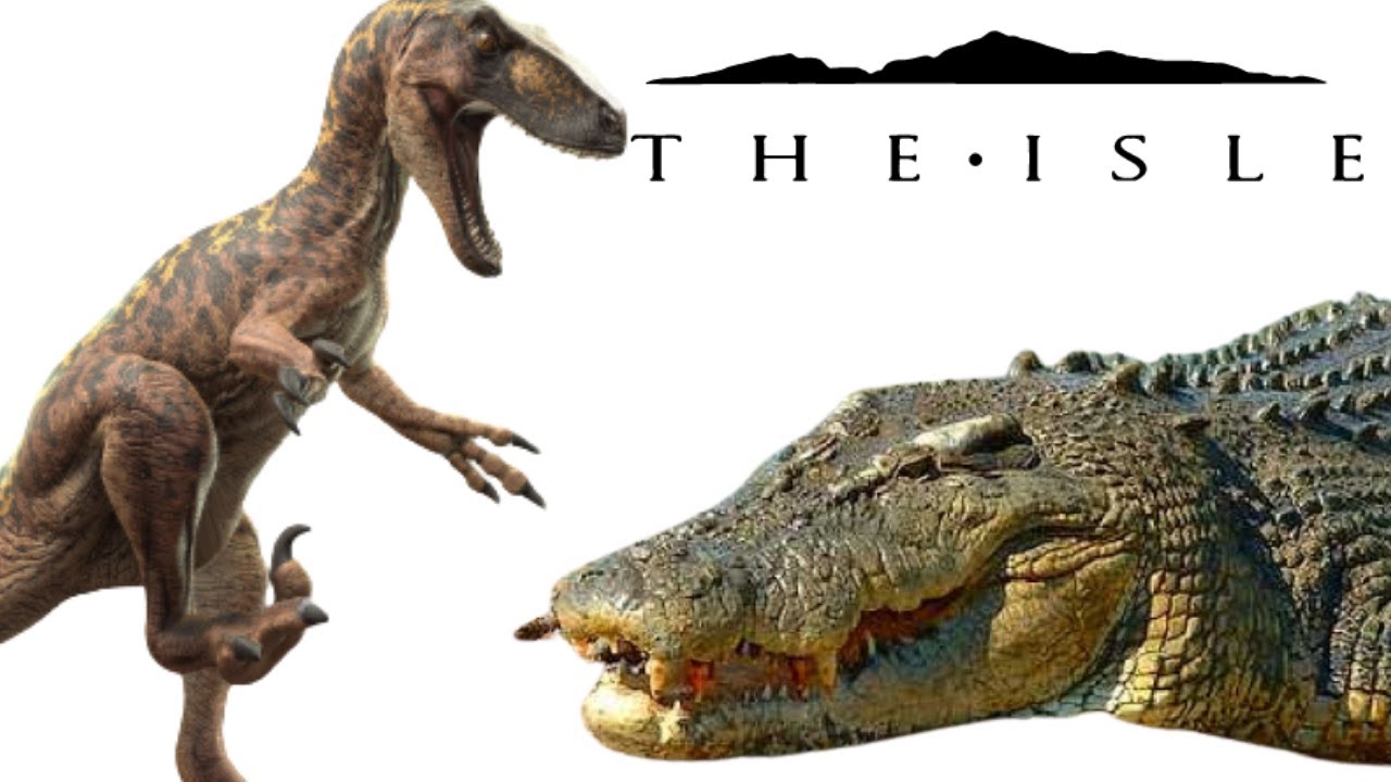 Utah Raptor pouncing against Deinosuchus - YouTube