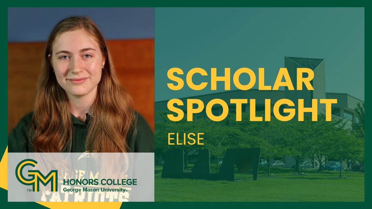 University Scholar Spotlight - Elise Mertz - YouTube