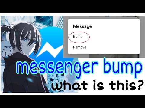 Bump Message In Messenger, How to use this? - YouTube