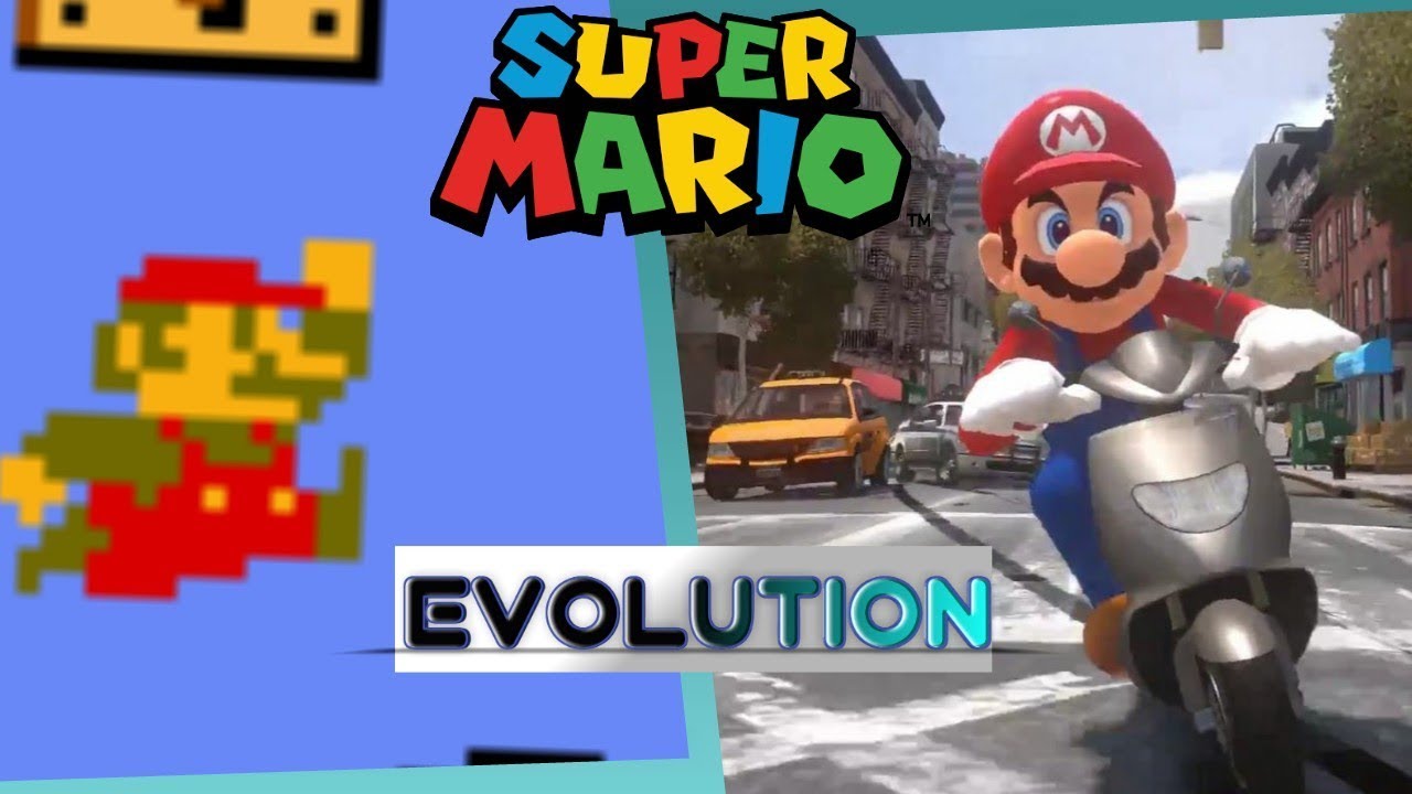 Evolution of Super Mario |Titles Screens| 1985-2107 - YouTube