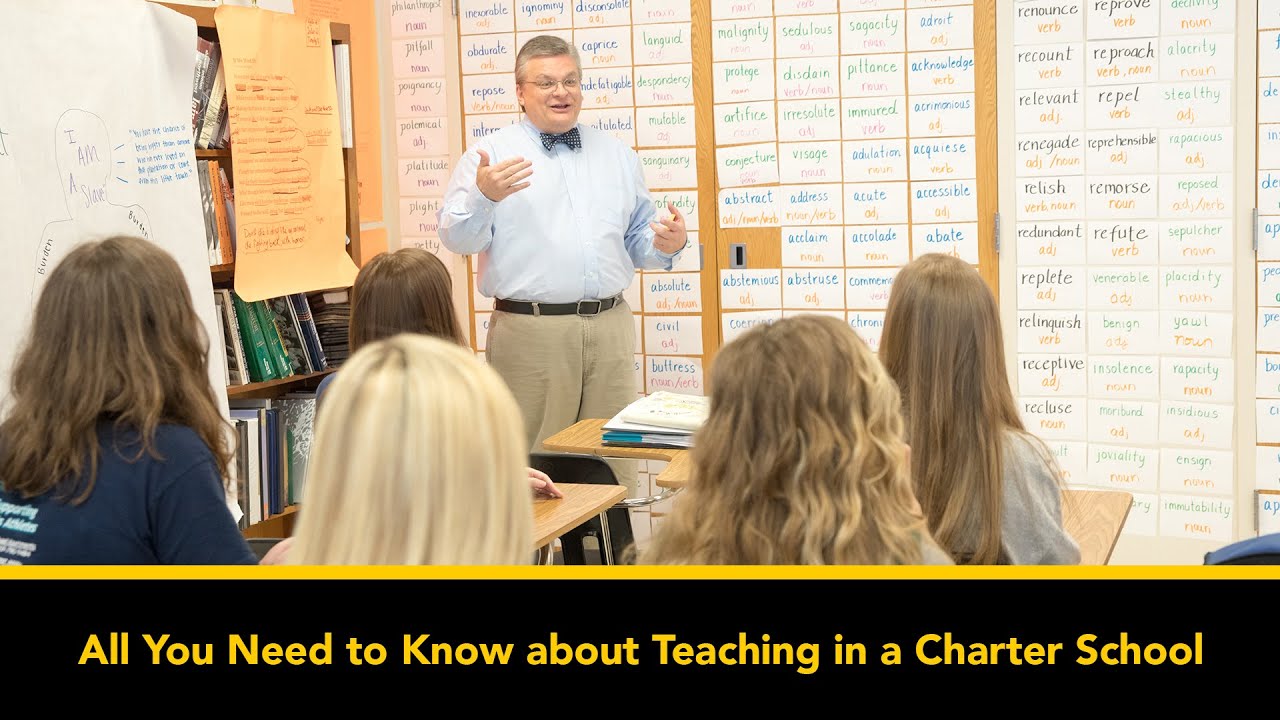 All You Need to Know about Teaching in a Charter School - YouTube