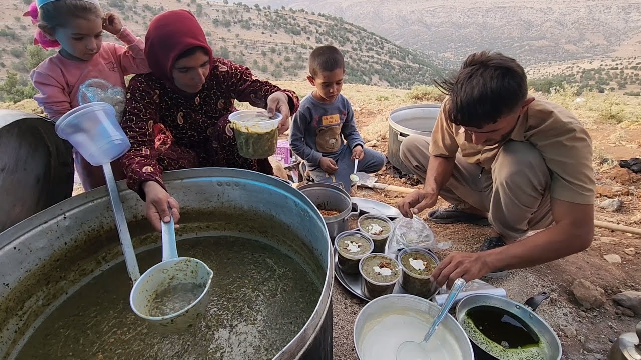 Documentary about Cooking Nazri soup and distributing it to nomadic ...