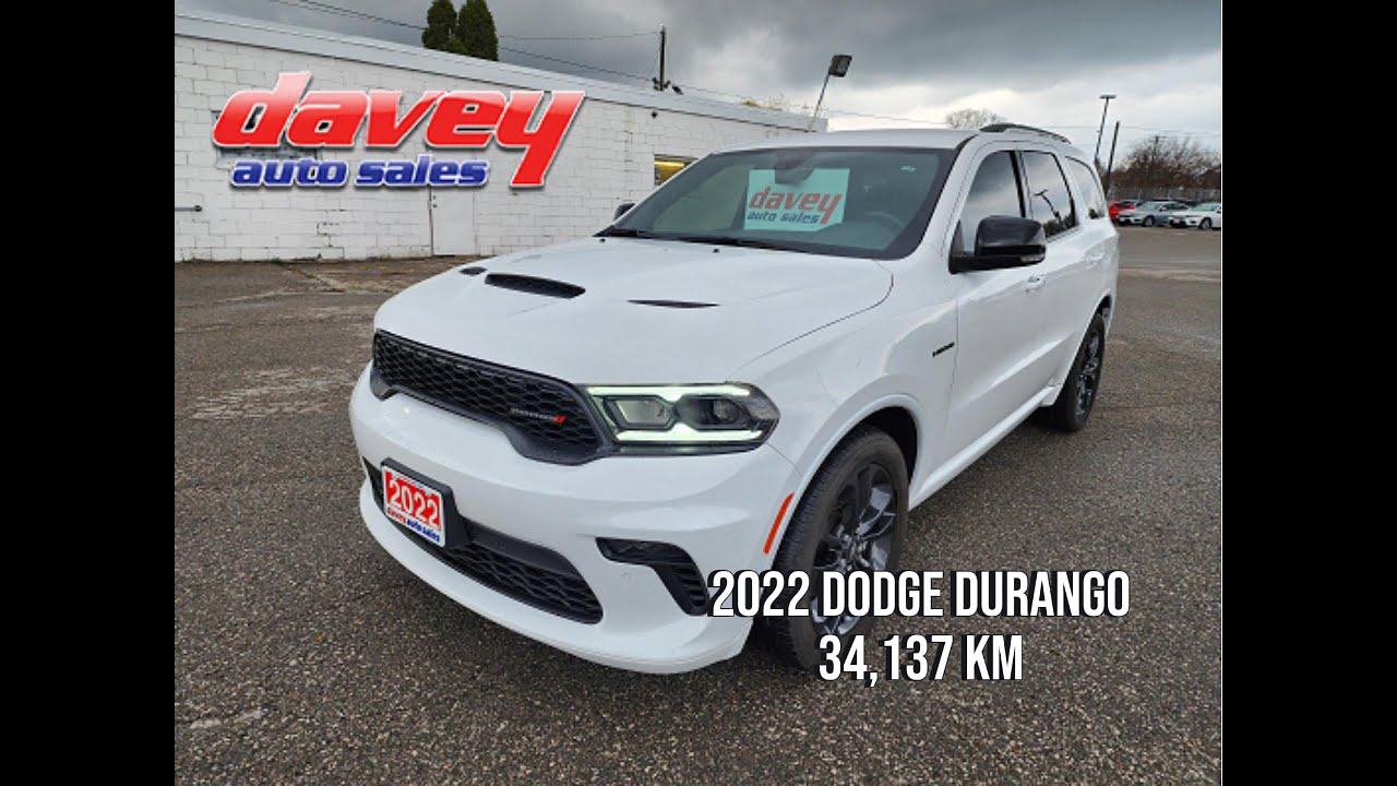 2022 Dodge Durango R/T 24-388 - YouTube
