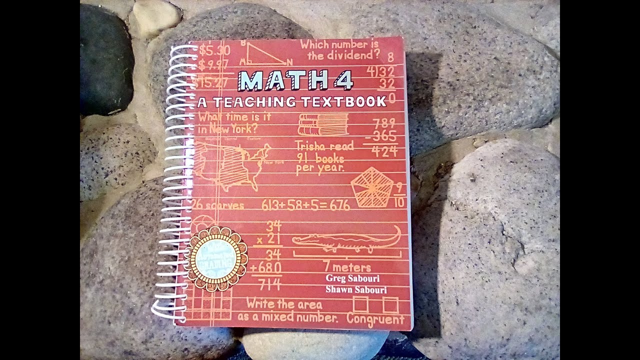Teaching Textbooks Math 4 Workbook Flip Through - YouTube
