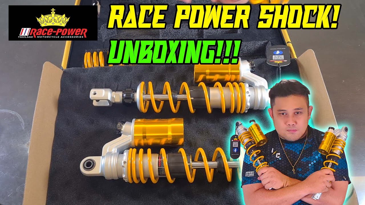 RACEPOWER THAILAND! UNBOXING. SHOCK ABSORBER PARA SA XMAX NATEN! - YouTube