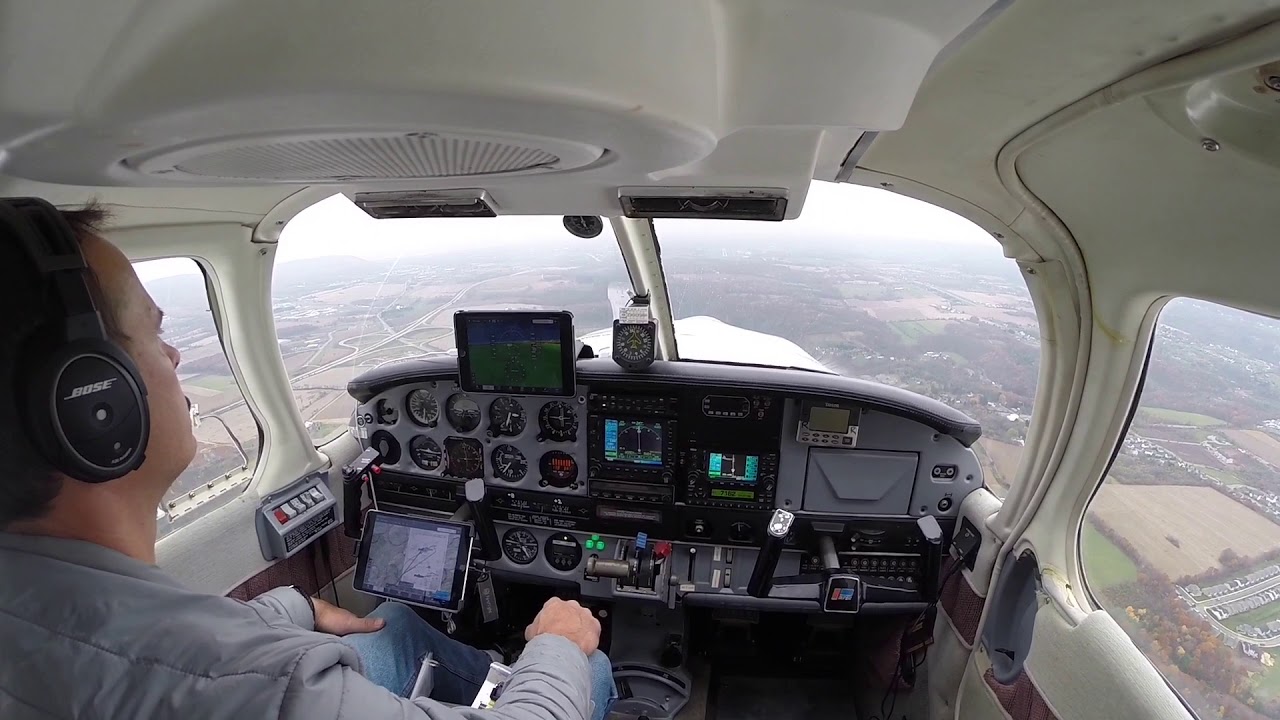 Autopilot flown Approach Imc - YouTube