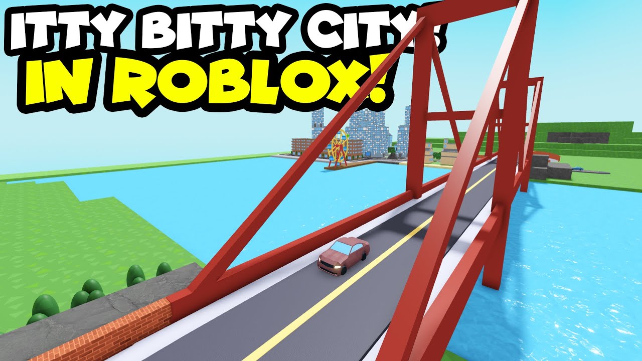 🚗The BEST City Builder Game on Roblox🏨 - Itty Bitty City #2 - YouTube