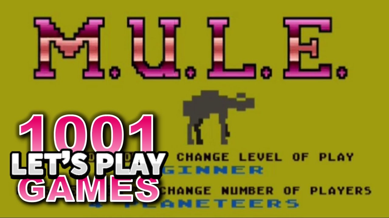 M.U.L.E. (Atari 800) - Let's Play 1001 Games - Episode 161 - YouTube