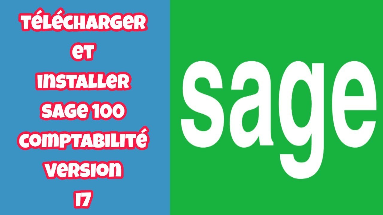installer sage comptabilité version i7 (sage 100 comptabilité maroc) - YouTube