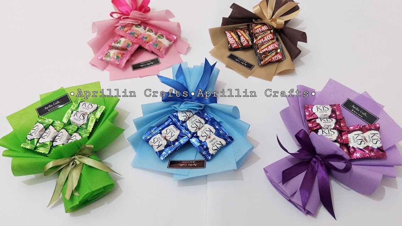 Modal 6pcs Permen bisa untung banyak!!! Diy buket permen mini love ...