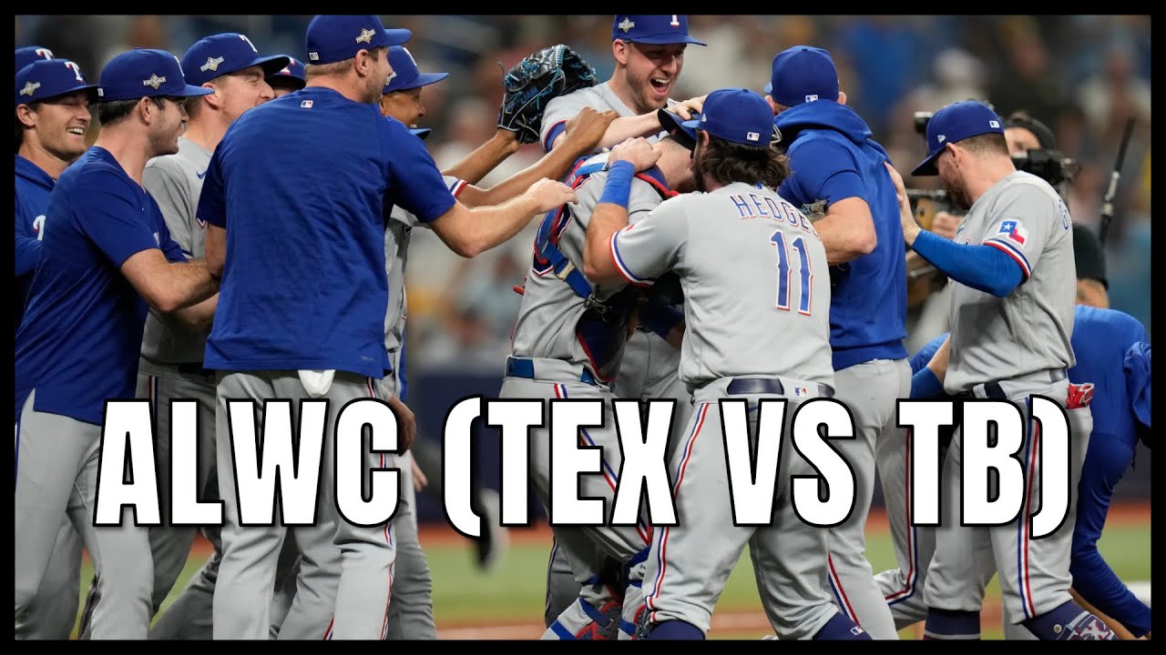 MLB | 2023 ALWC Highlights (TEX vs TB) - YouTube