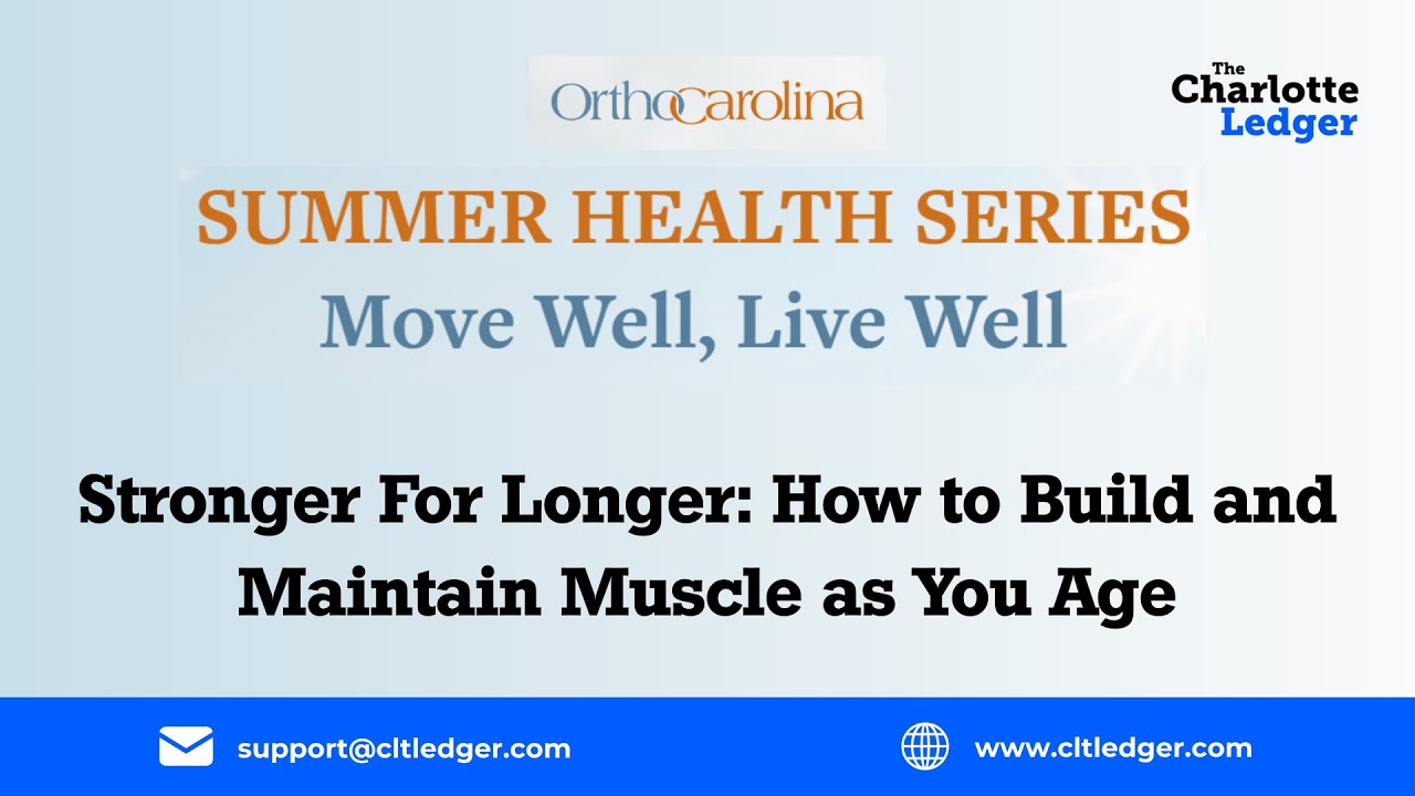 Stronger For Longer: How to Build and Maintain Muscle as You Age - YouTube