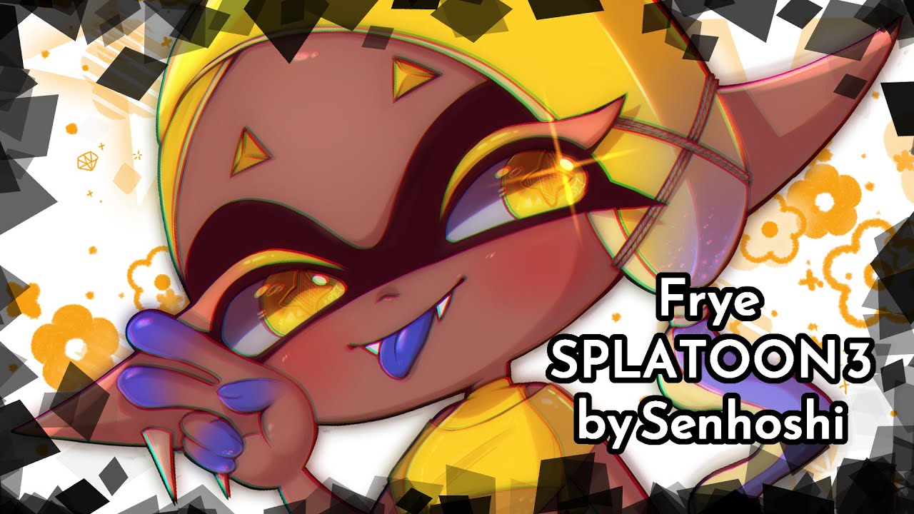[Speedpaint] Frye from Splatoon 3 - YouTube