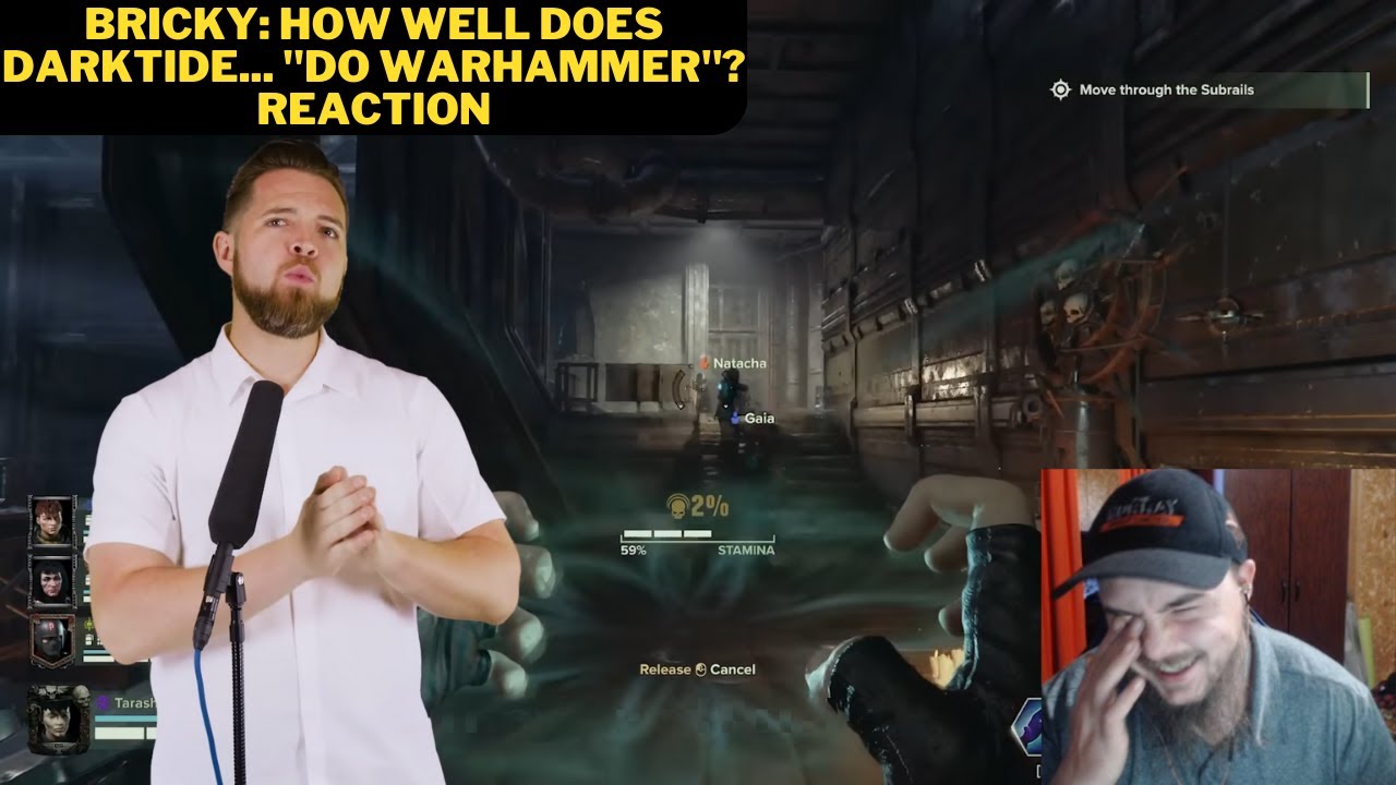 Bricky: How Well Does Darktide... "Do Warhammer"? Reaction - YouTube