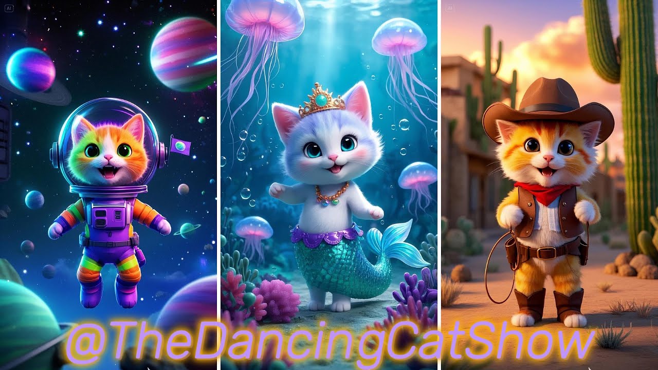 Cat Dance: Funny Dancing Cat Show Goes Viral 🐱💃🐱💃 #CatDance #DancingCat ...