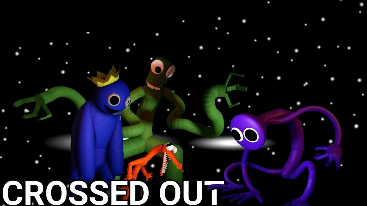 CROSSED OUT But Rainbow Friends Sing It - YouTube