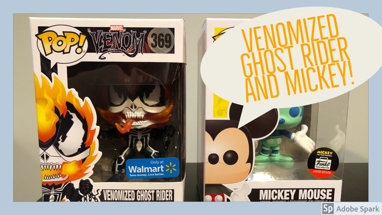 Mail Call! Walmart Excl Venomized Ghost Rider and Funko Shop 90th Blue ...