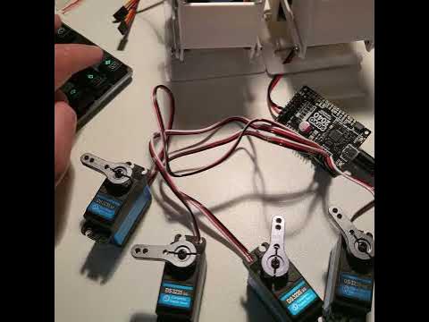 interactive servo control via PC / servo serial communication in python ...