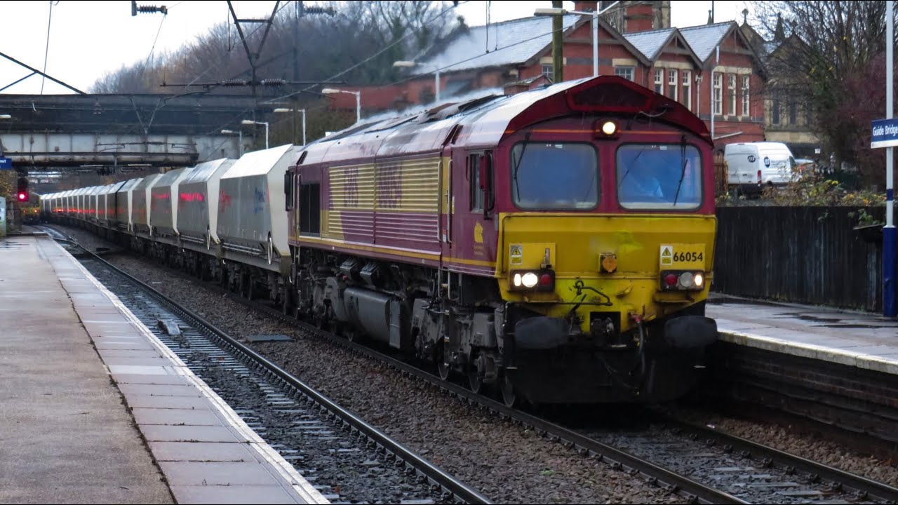 DB Cargo Class 66 No. 66054 on 4F01Pendleton - Mountsorrel Sidings ...