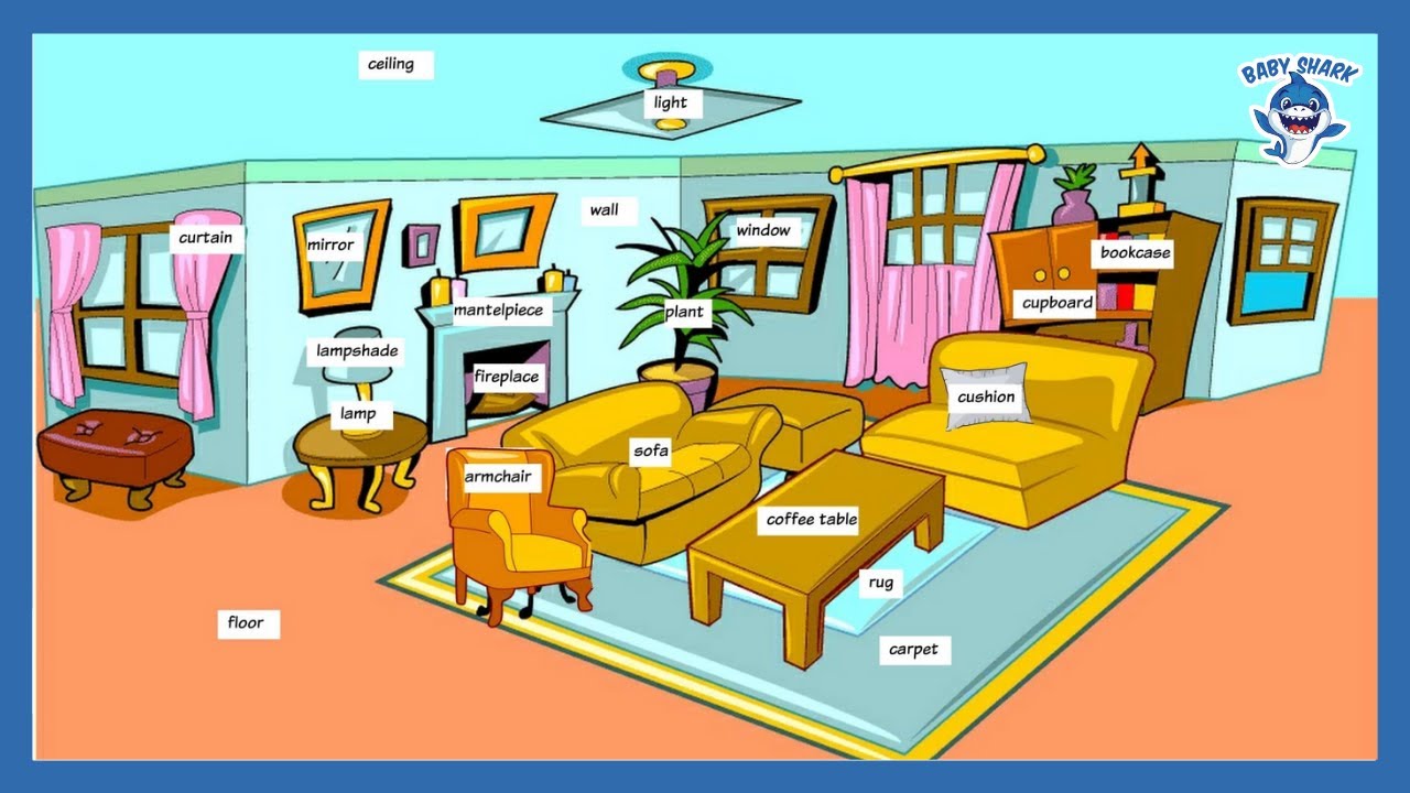 Learn Furniture & Common House Objects for Kids - YouTube