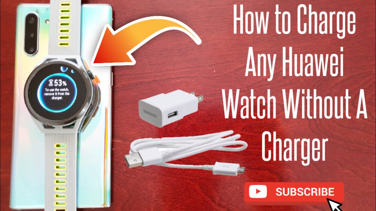 How To Charge Any Huawei Smartwatch Without A Charger Very Useful Tip How To Charge Any Huawei Smartwatch Without A Charger Very Useful Tip