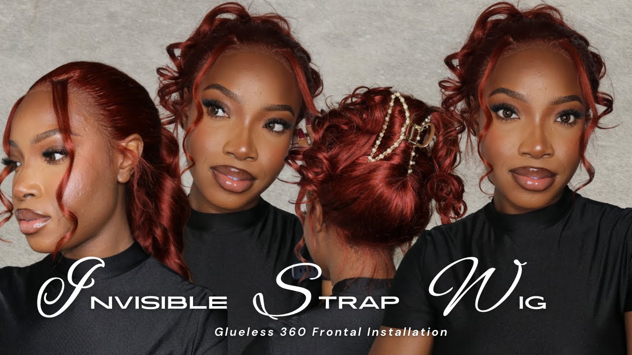 PERFECT FALL color | Invisi Strap 360 Glueless Wig Installation ...