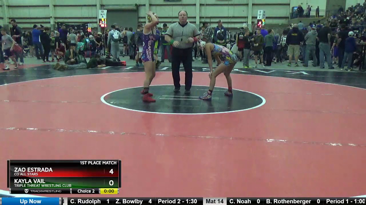 Girls - Middle School 101 Zao Estrada CO All Stars Vs Kayla Vail Triple ...