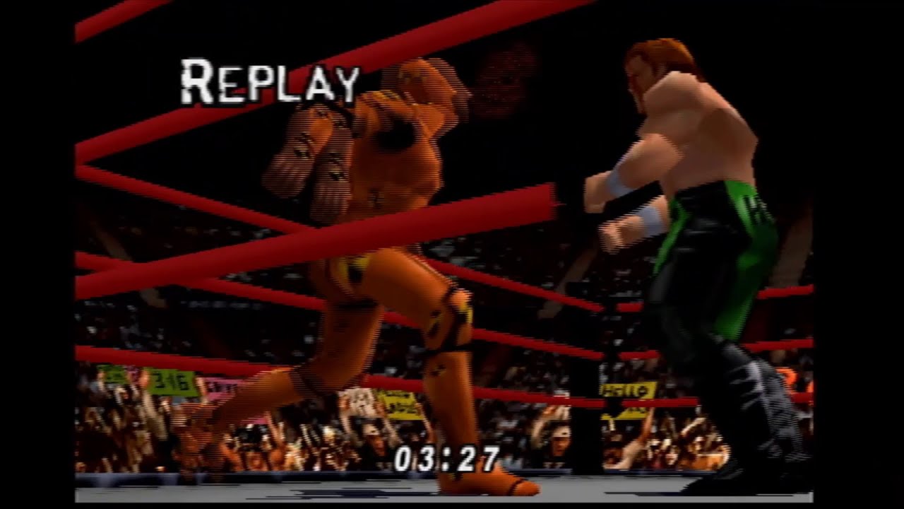 WWF Wrestlemania 2000 (N64) - Blood Mist - YouTube