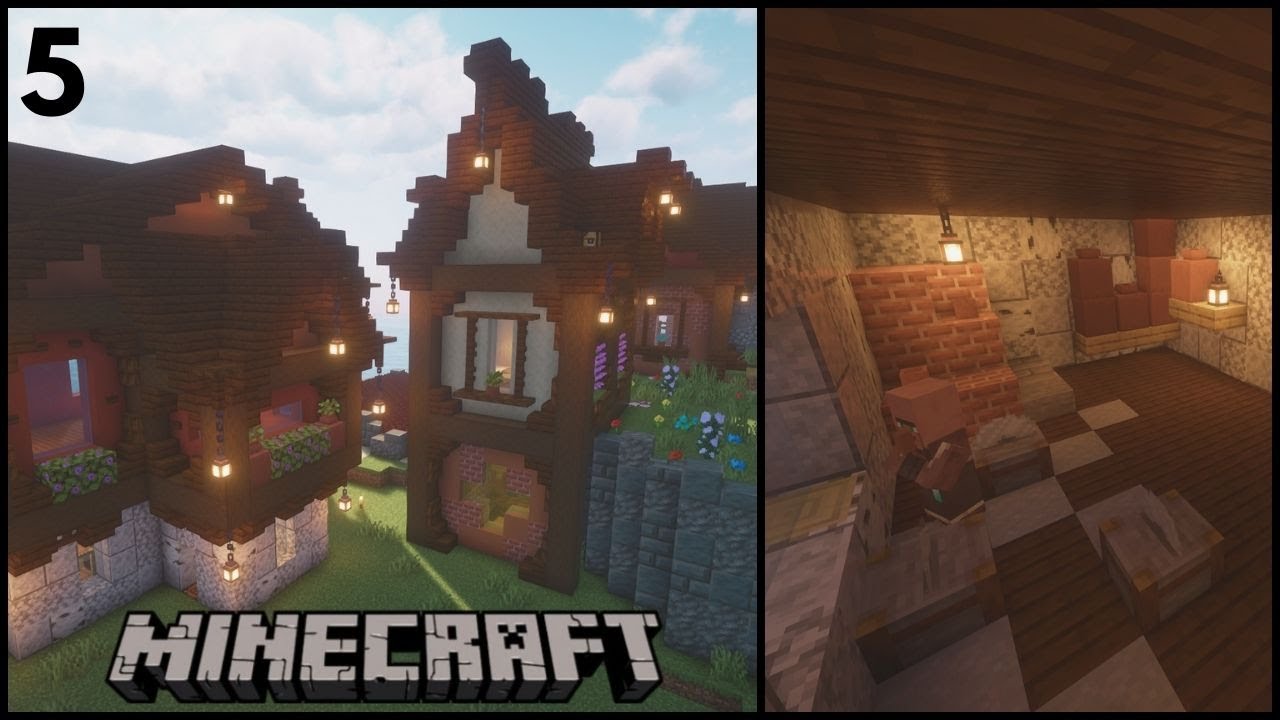 MASON HOUSE AND VILLAGER MAINTENANCE | Minecraft Survival | Episode 5 ...