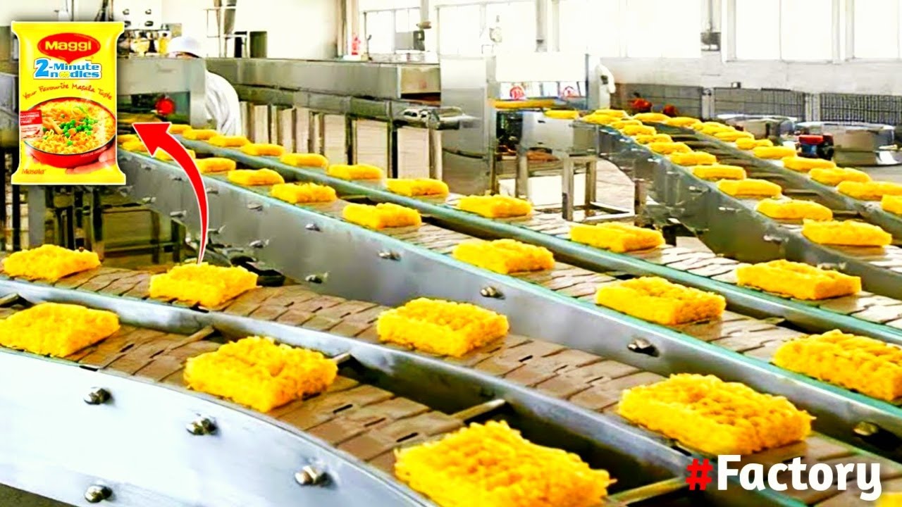 देखिए Factory में Maggi कैसे बनती है | Factory Mein Maggi Kaise Banti ...